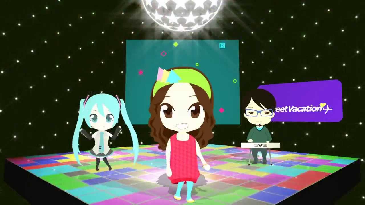 【Sweet Vacation feat. Hatsune Miku】 8-Bit Darling - English subbed w ...