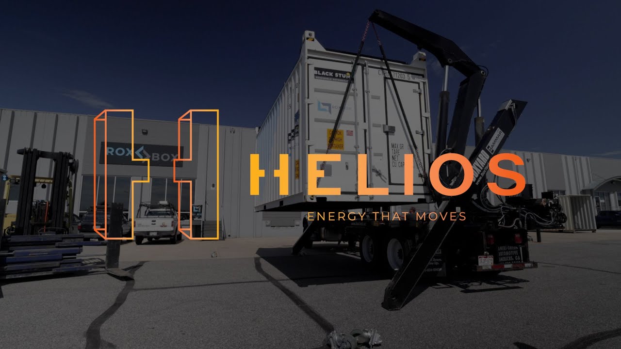 HELIOS: Energy That Moves - 20' Refrigeration Unit - YouTube