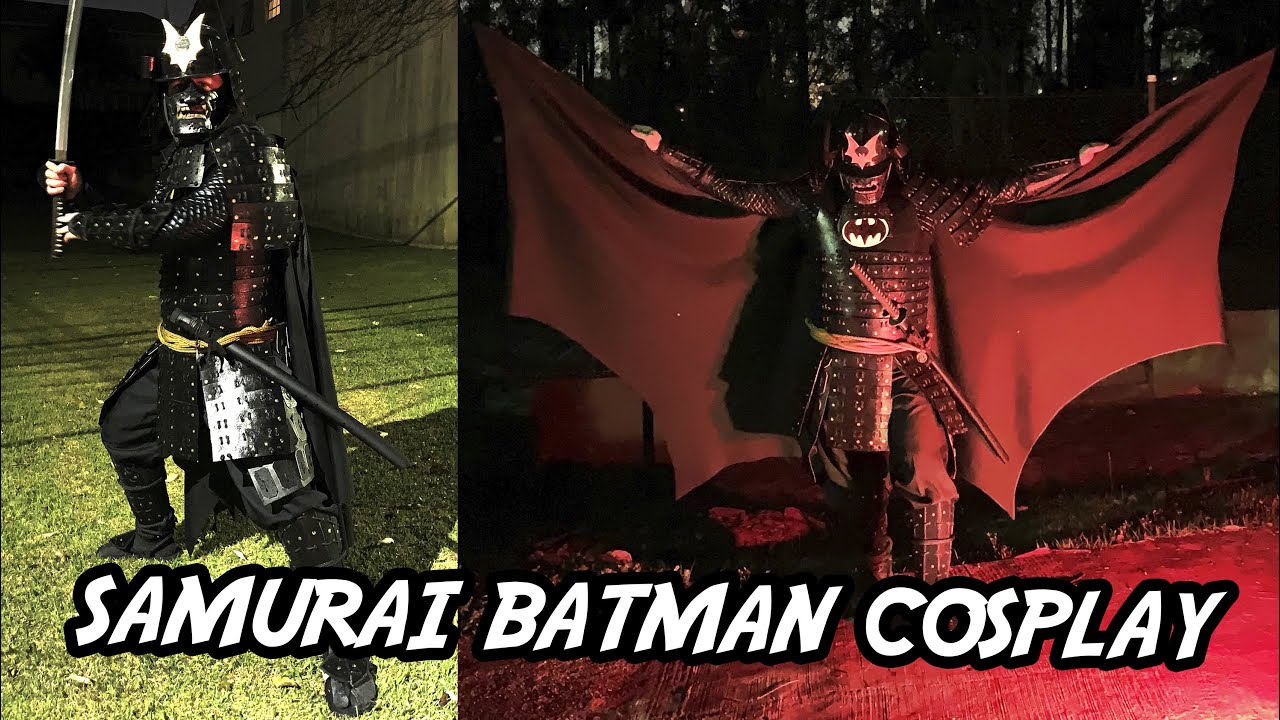 SAMURAI BATMAN Cosplay DIY / como construir armadura samurai HOW TO ...