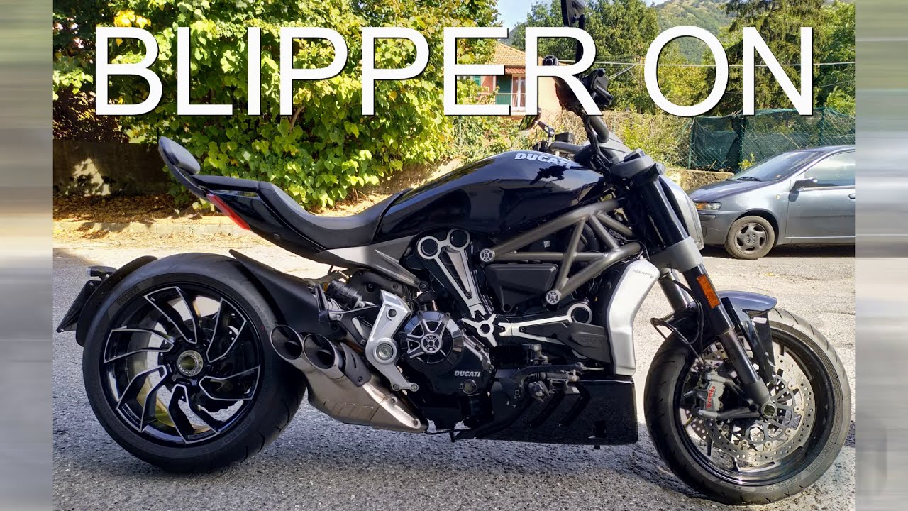 Blipper IRC (Cambiata Automatica in salita e scalata) per XDiavel - YouTube