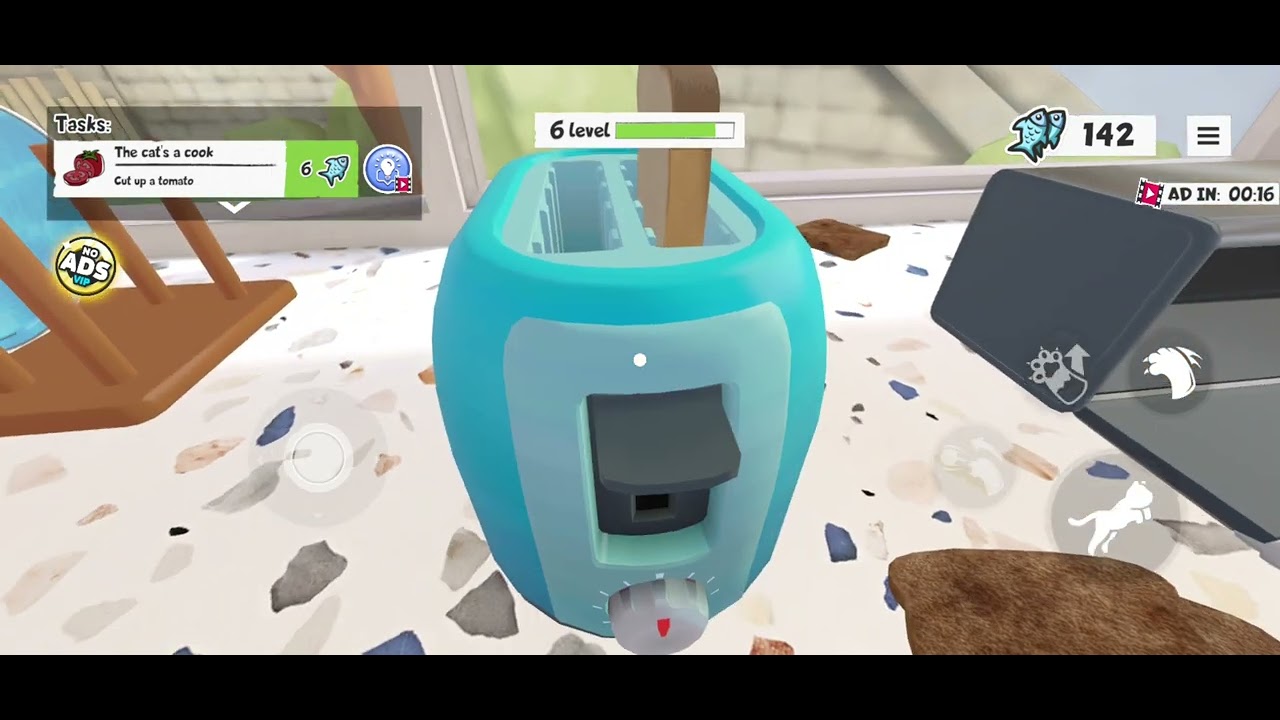 padahal aku main I am cat ga pake vr pake hp - YouTube