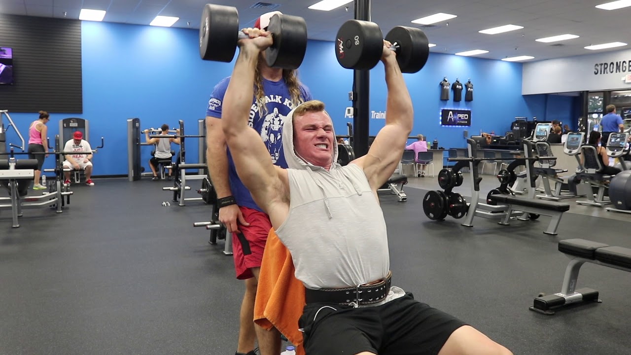 T-REX DANCING AND WORKING OUT IN THE GYM!?! - YouTube