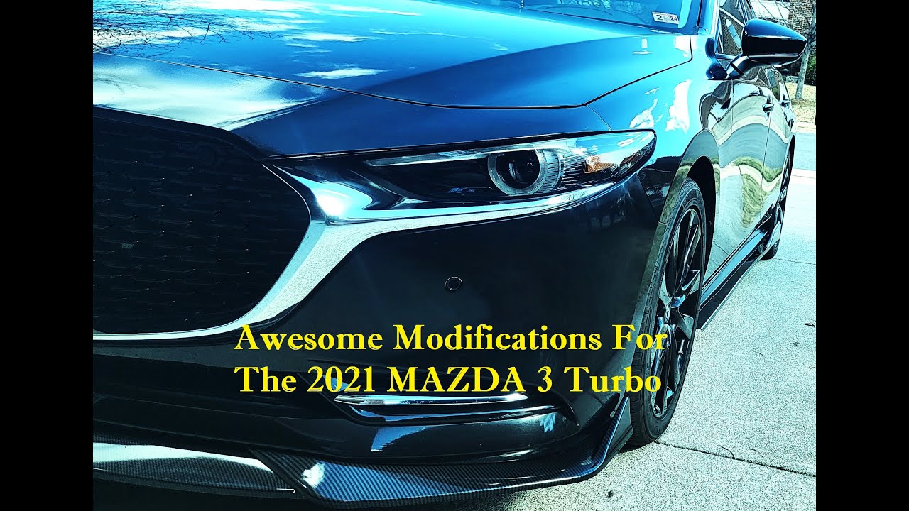 2021 Mazda 3 Mods. (Rebuilding 2021 Mazda 3, part 8) - YouTube