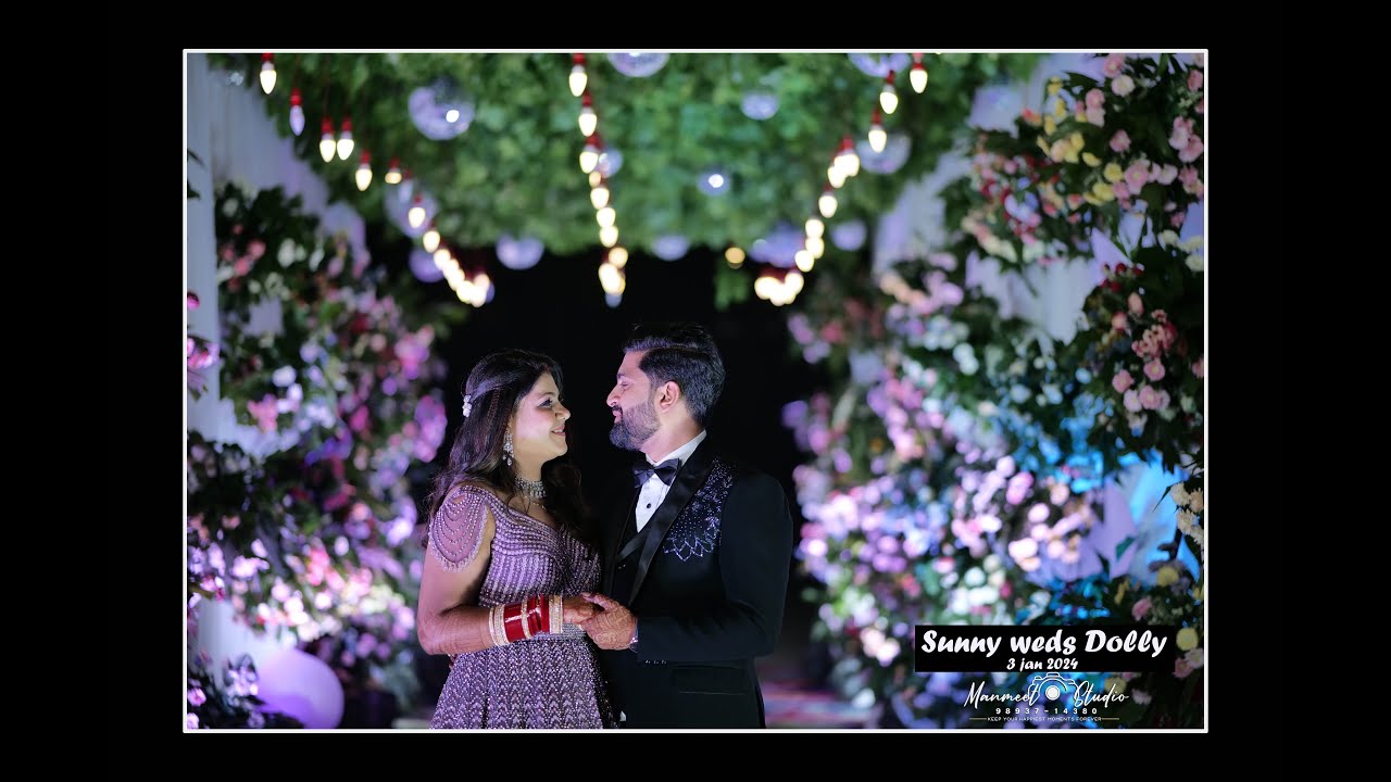 SAME DAY EDIT_2024 || HIGHLITE LAVISH & DOLLY || MANMEET STUDIO_9893714380 - YouTube