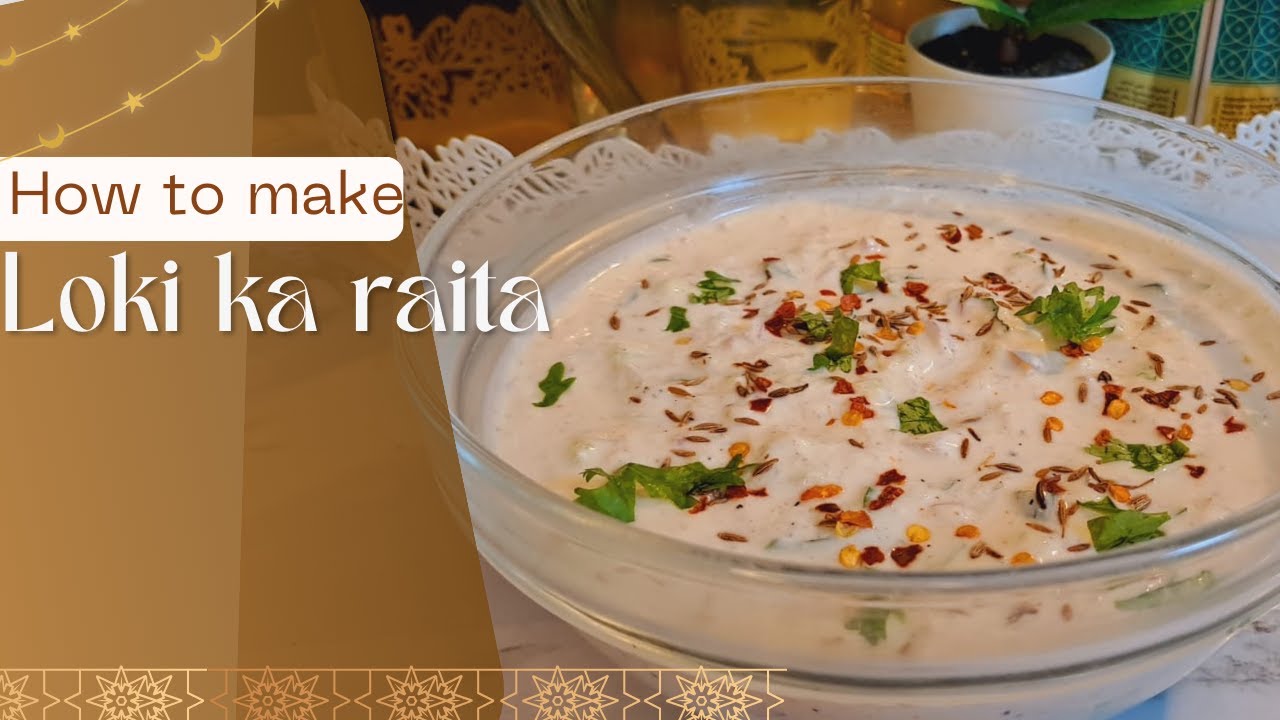 How to make loki/kaddu ka raita || kaddu ka raita recipe - YouTube