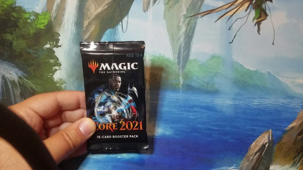Magic: The Gathering Core 2021 Draft Booster Pack Opening Day 1 Pack 1 ...