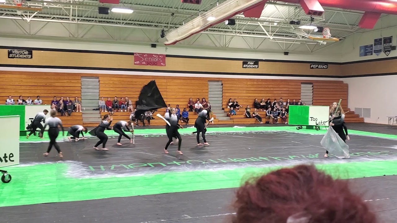 Hillsboro High School Winter Guard Performance 2/29/2020 - YouTube