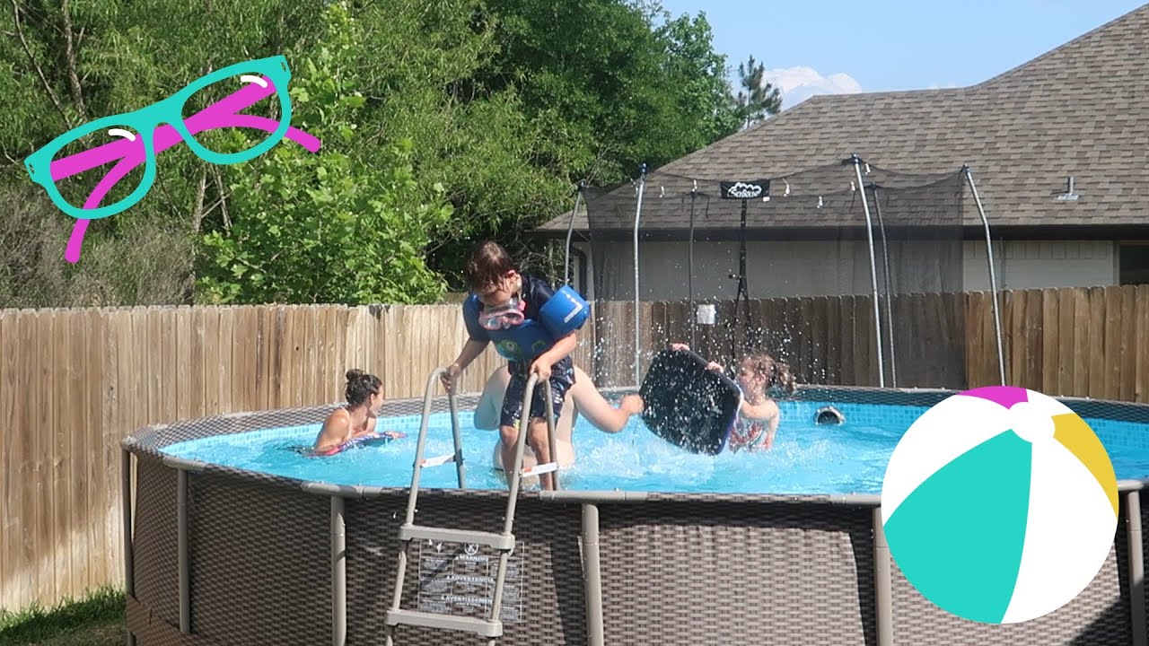 WE GOT A SWIMMING POOL!!! - YouTube