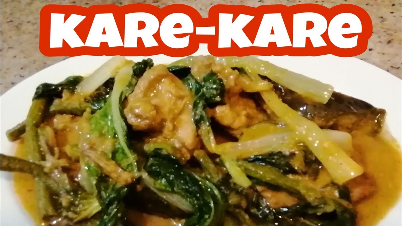 Kare-Kare, the simpliest way of cooking//How to cook Kare-Kare the ...