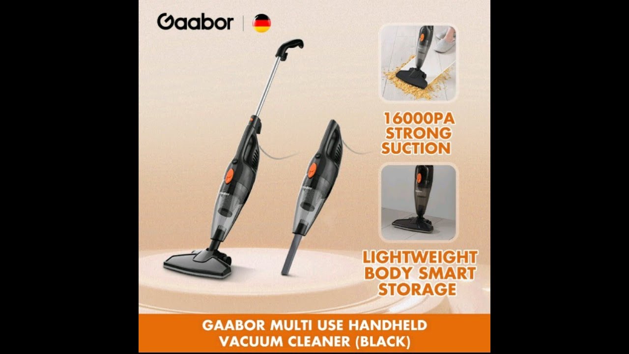 SHOPEE Gaabor Vacuum Cleaner | unboxing vlog | ATE Monik - YouTube
