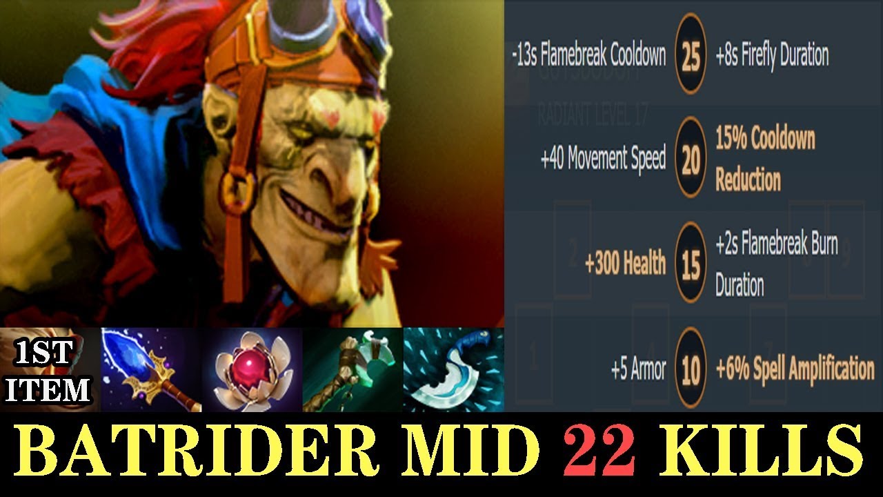 Batrider Crazy Skills Outplayed Windrunner Mid !! No One Could Stop ...