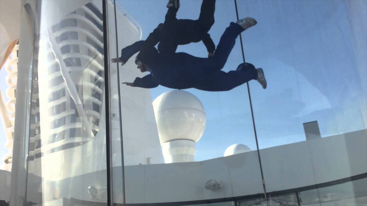 RipCord by iFly (Simulated Skydiving) on Quantum of the Seas - YouTube