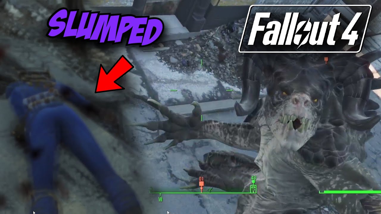 I MET GODZILLA LIL BRO AND HE DON'T LIKE ME!! | FallOut 4 (Part 2 ...