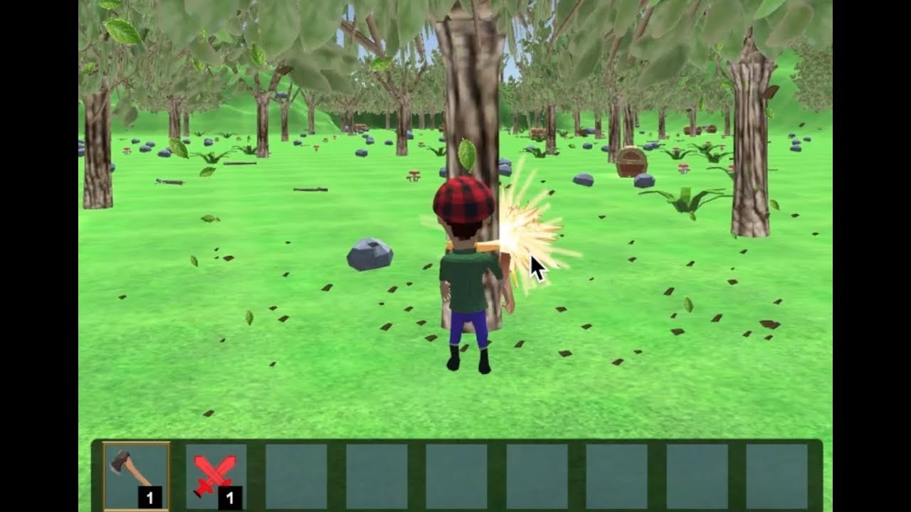 Unity Progress # 41: Tree Cutting! - YouTube