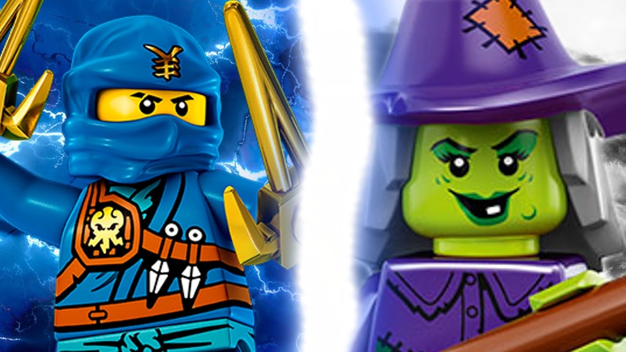 Ninjago Jay vs Witch Fight - YouTube