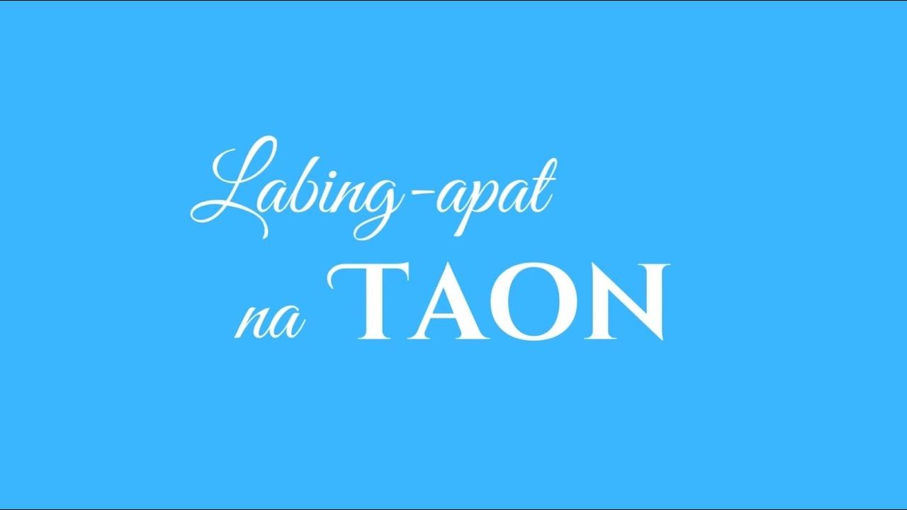LABING-APAT NA TAON | NEGH Bulletin - YouTube