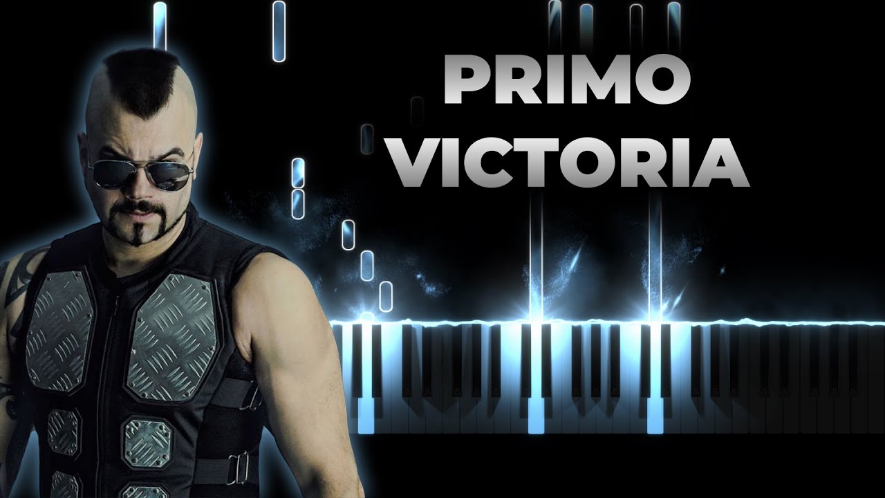 SABATON - Primo Victoria - piano cover, instrumental karaoke - YouTube