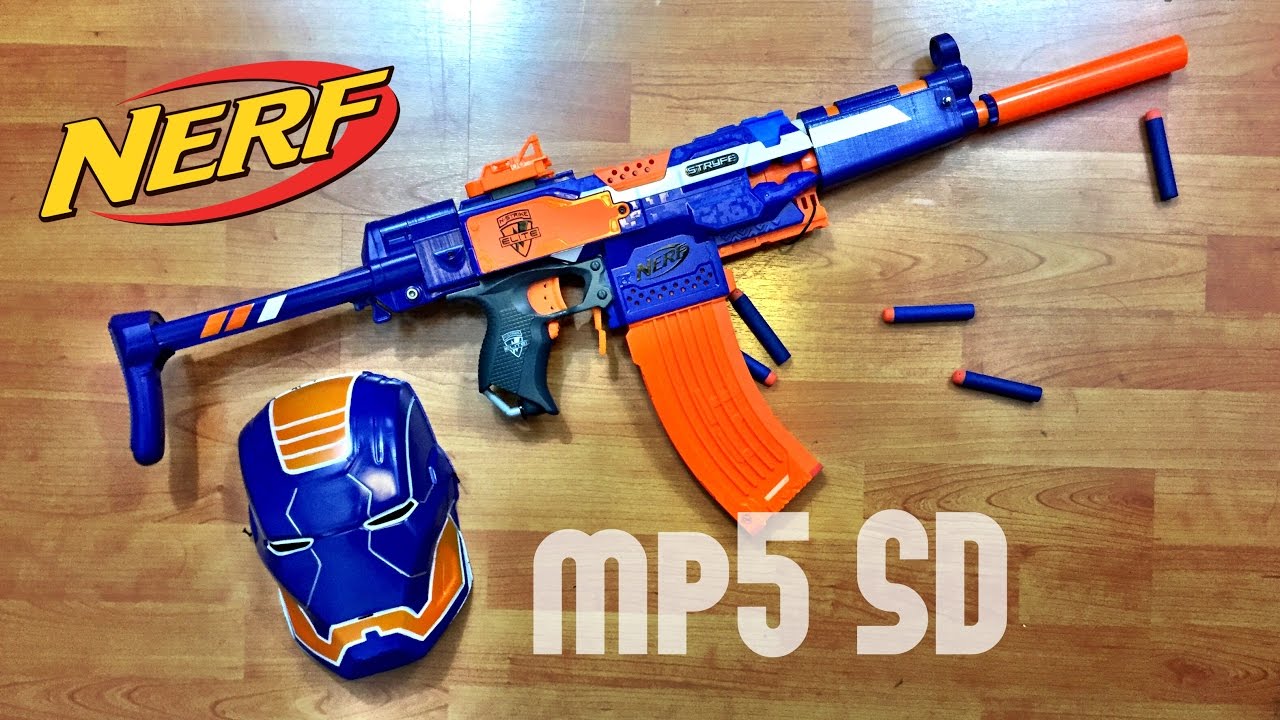 [REPLICA] Nerf MP5 SD | Stryfe Cosmetic Kit by TERIN - YouTube