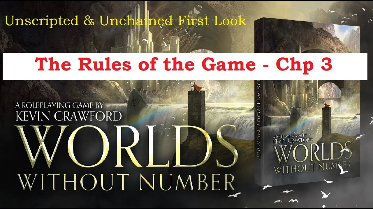First Look at Worlds without Number - Rules of the Game. - YouTube