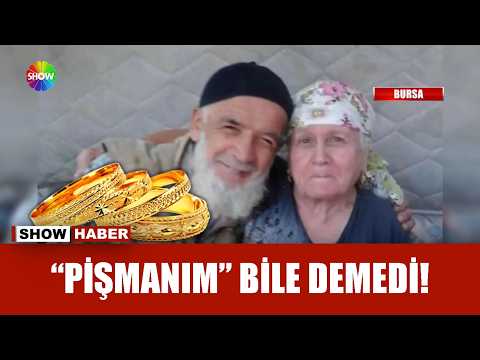 3 bilezik için dedesi ve ninesine kıydı!