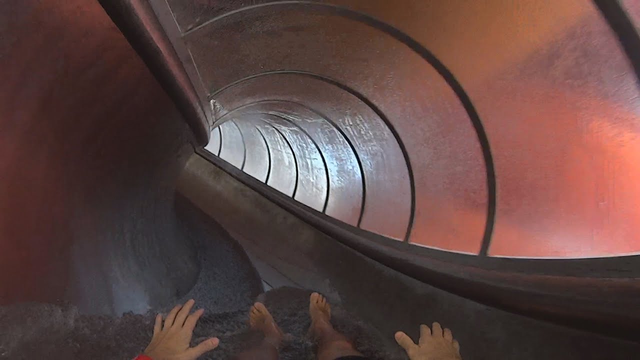 Very Fast Water Slide at Sonnentherme - YouTube