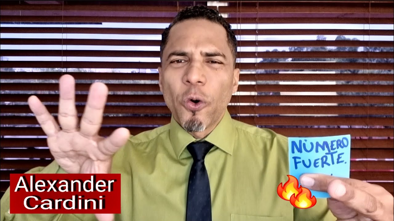 Alexander Cardini Numero de HOY | Número Para hoy, 30 de Junio y 1 de ...
