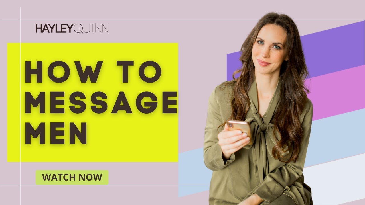 How to Text Men: 5 Tips on How to Write a Message He'll LOVE! - YouTube