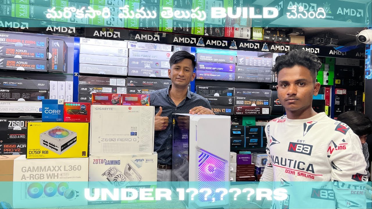 (TELUGU) BEST BUILD COMPUTER UNDER 150000 | WHITE PC BUILD @supercomputers_laptops - YouTube