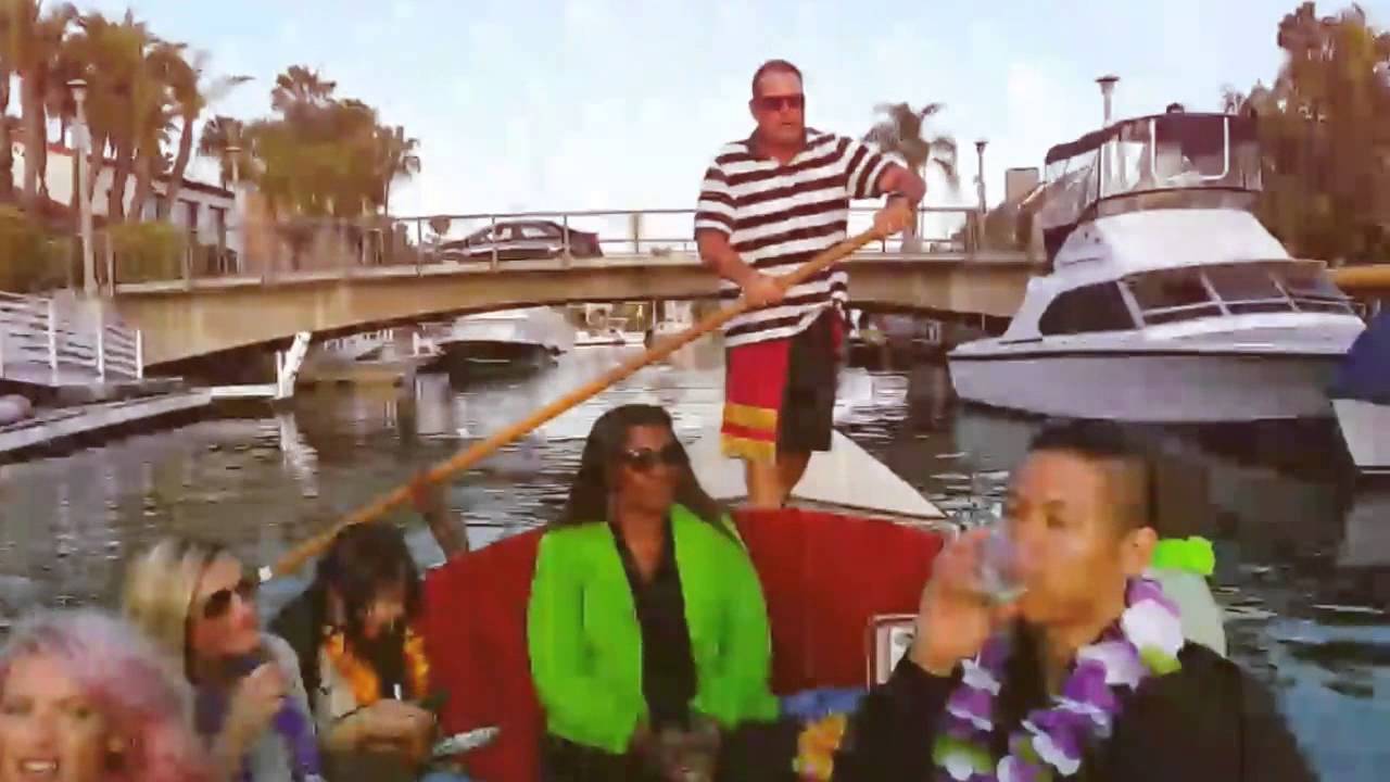 Gondola ride in Long Beach - YouTube