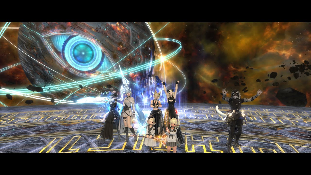 【FF14】 絶オメガ検証戦 The Omega Protocol(Ultimate) /学者視点 - YouTube