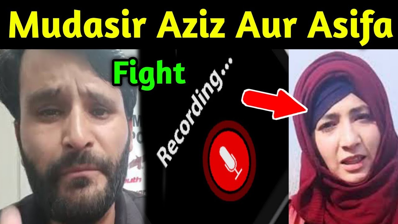 😭 asifa bashir aur mudasir Aziz fight,mudasir Aziz asifa bashir viral ...