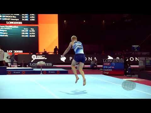 SORAVUO Emil (FIN) - 2019 Artistic Worlds, Stuttgart (GER) - Qualifications Floor Exercise