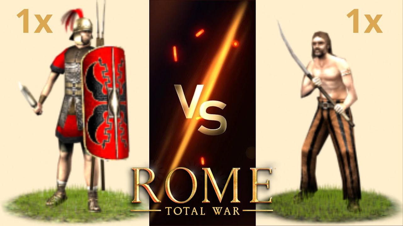 Can Principes Beat Falxmen in OG Rome: Total War? - YouTube