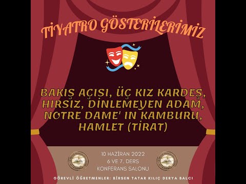 Yıl Sonu Tiyatro Gösterilerimiz | YSSAL
