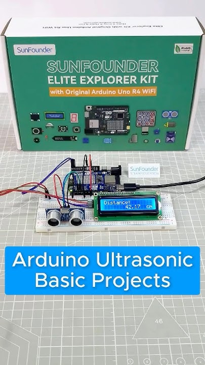 How Far? Let Arduino Tell You! 👇 #arduino #arduinoproject - YouTube