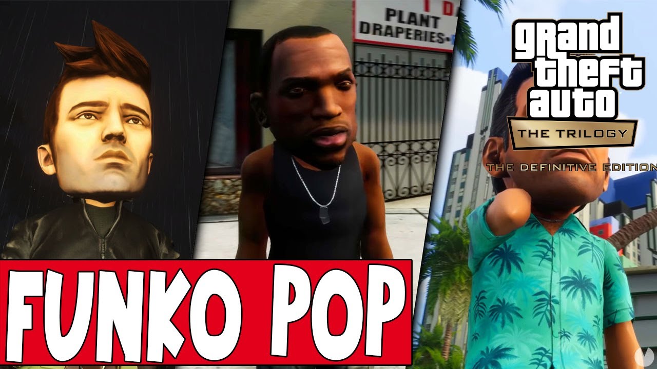 TRUCO FUNKO POP PARA GTA SAN ANDREAS, VICE CITY Y GTA 3 SWITCH, XBOX Y ...