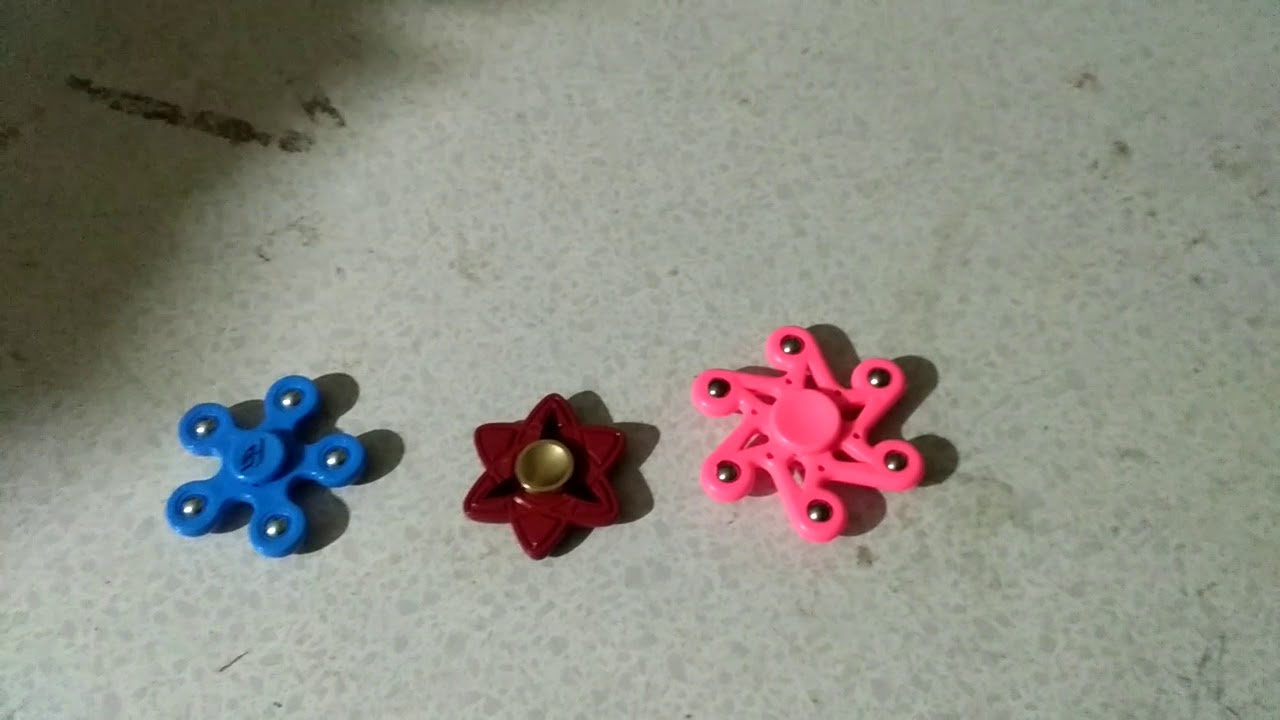 Various types of spinner - YouTube