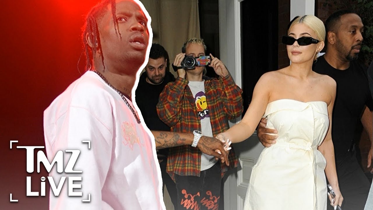 Travis Scott Shouts Out His 'Wife' Kylie Jenner! | TMZ Live - YouTube