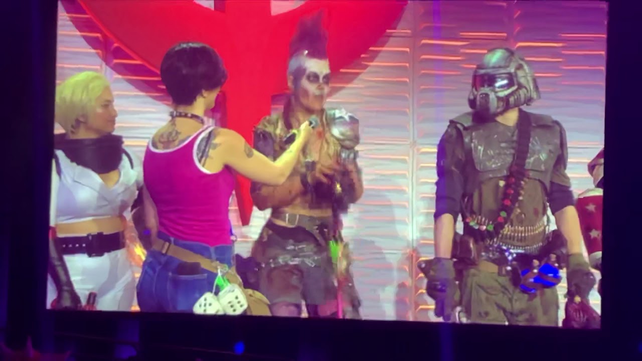 Cosplay results at Quakecon 2019 block party . - YouTube