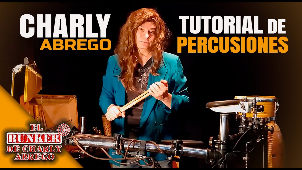 Charly Abrego nos da cátedra de como se tocaban las percusiones ...