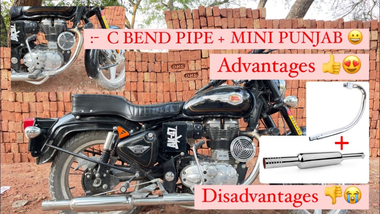 Bullet bs6 C bend Advantages👍😍or Disadvantages👎😭|| challan hoga?|| bs6 ...