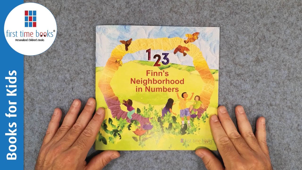 Finn’s Neighborhood in Numbers - Counting 1 to 10 - Personalized ...