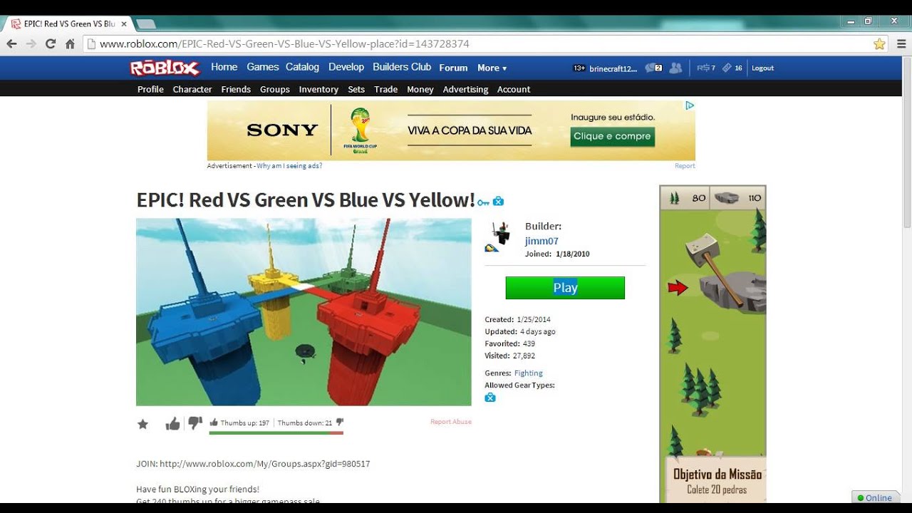 tutorial de como jogar roblox - YouTube