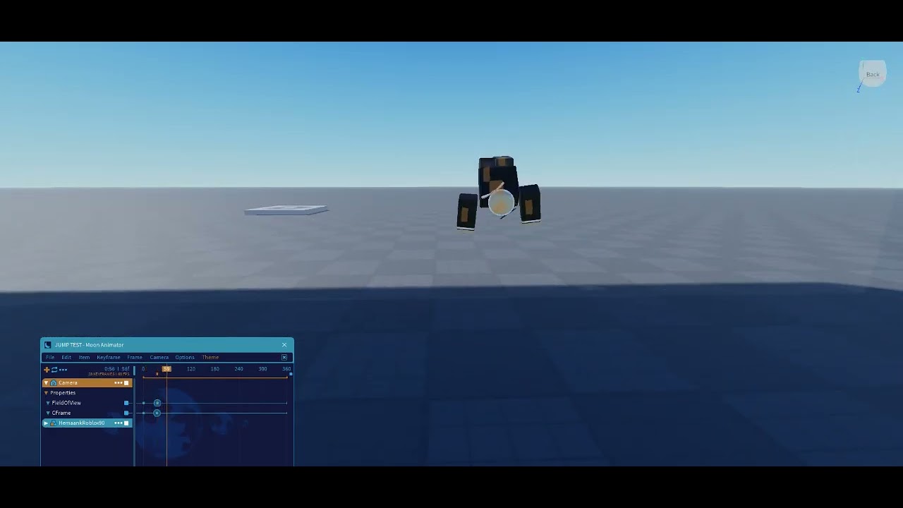Jump Test Roblox Animation ( moon animator) - YouTube