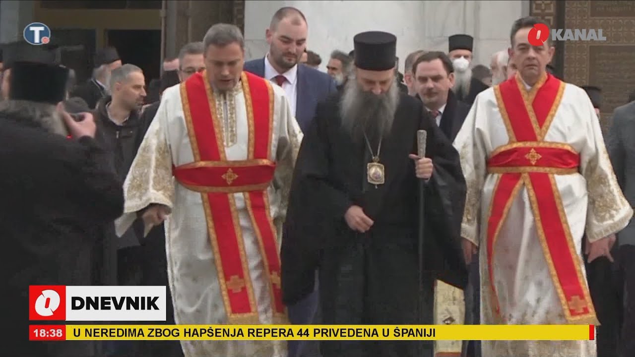 Porfirije Perić je novi patrijarh SPC-a - YouTube