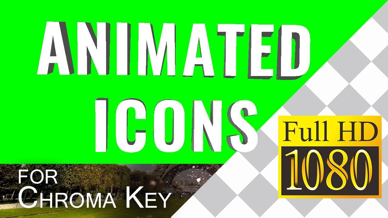 Chroma Key Great animation on a green background! - YouTube