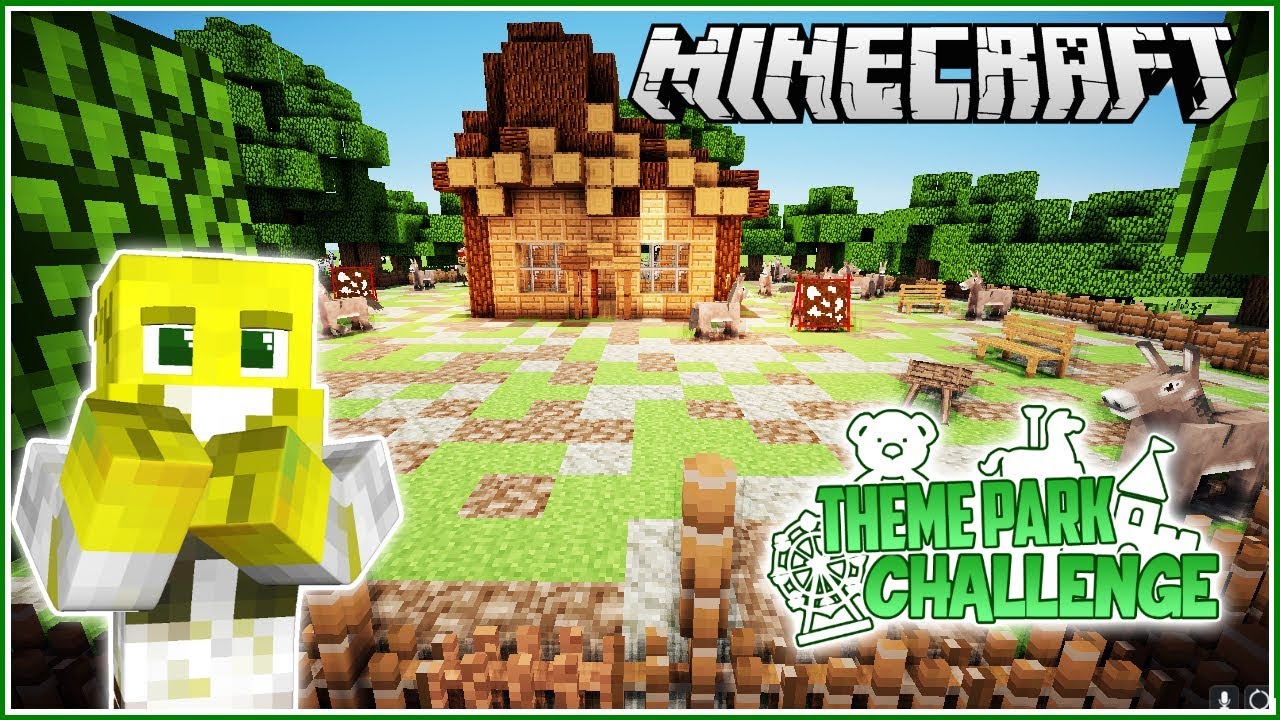 Shrek's Swamp! | Minecraft Theme Park Challenge | Ep.11 - YouTube