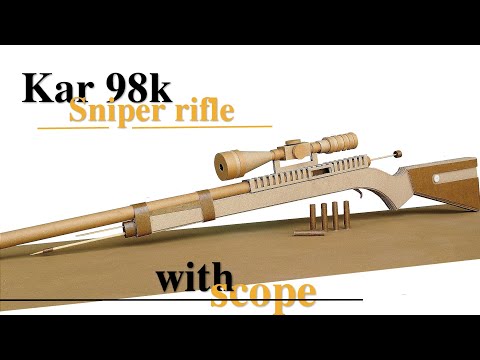 Most Popular Kar-98k Gun | Awesome DIY Cardboard Craft