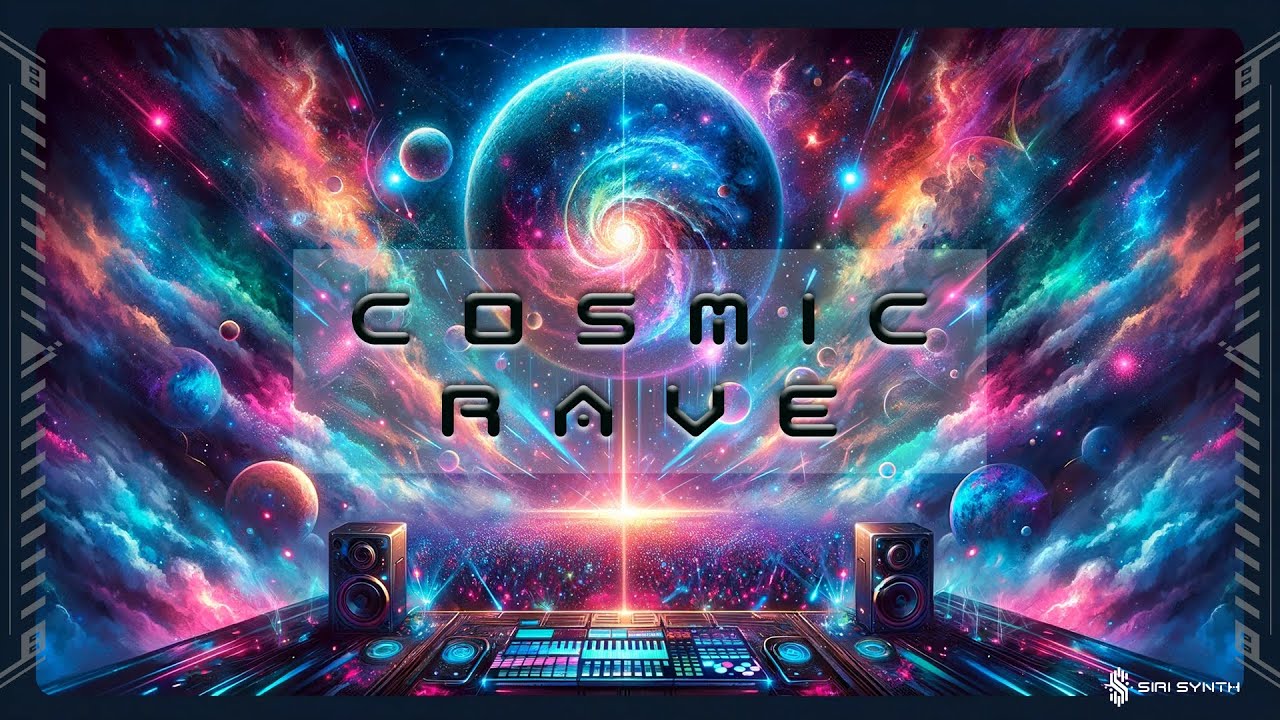 Cosmic Rave Intergalactic Techno Odyssey | Siri Synth #techno # ...