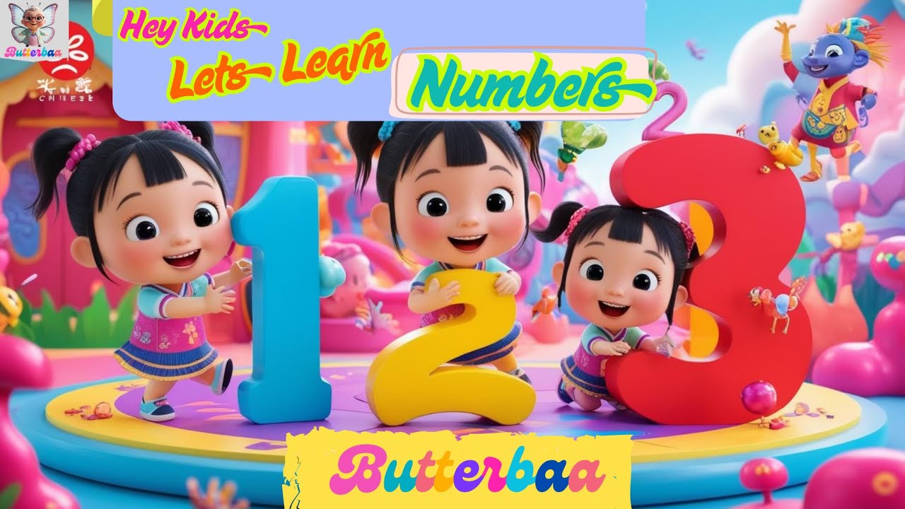 Hey Kids Lets Learn Numbers - An Educational 🎶 Song for Children's ...